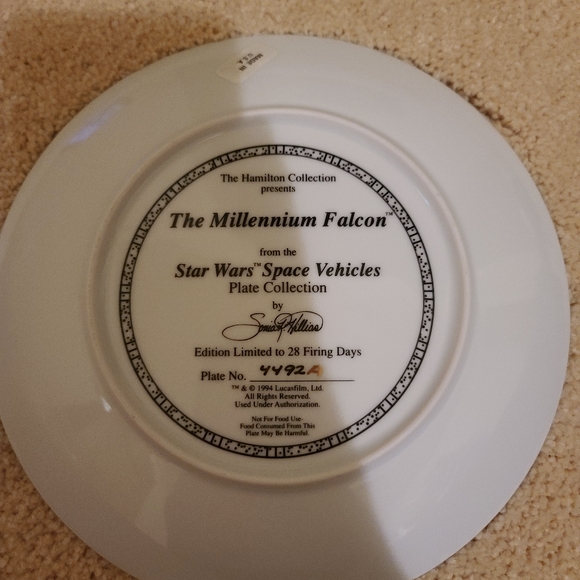 Other | Hamilton Collection Star Wars Collection Plate | Poshmark